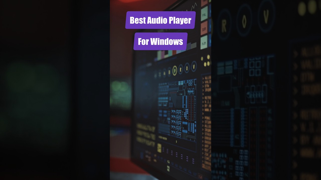 Best Audio Player for Windows and Mac #windows #macos - YouTube