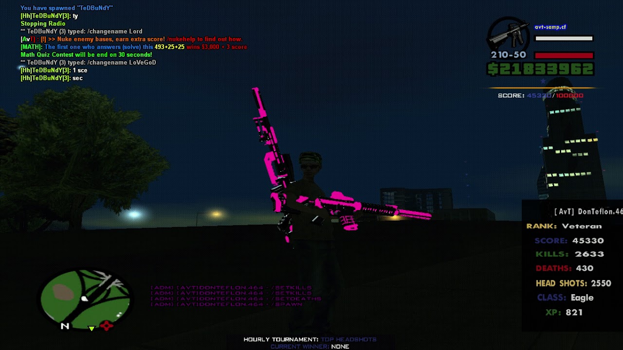 Glow/Rainbow Weapon Mod - GTA SAMP - YouTube