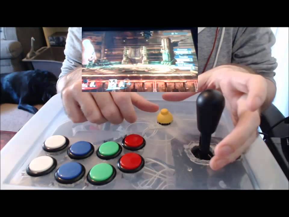 Smash Bros. Arcade Stick!! Finally working! - YouTube