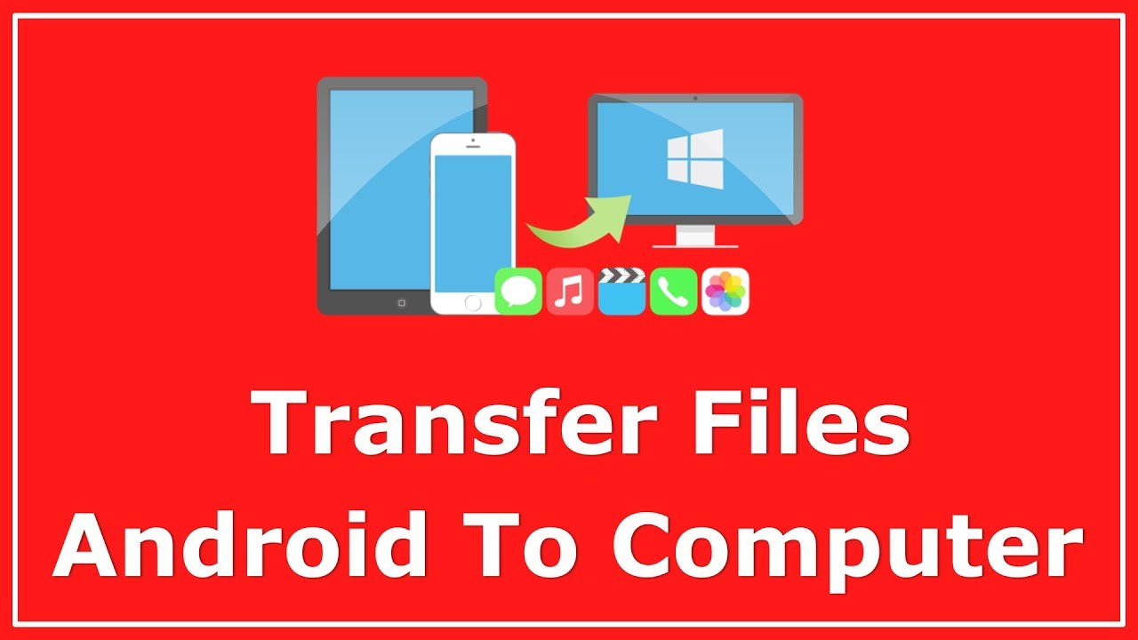 How To Transfer Photos From Android To Computer (and Vice Versa) - YouTube