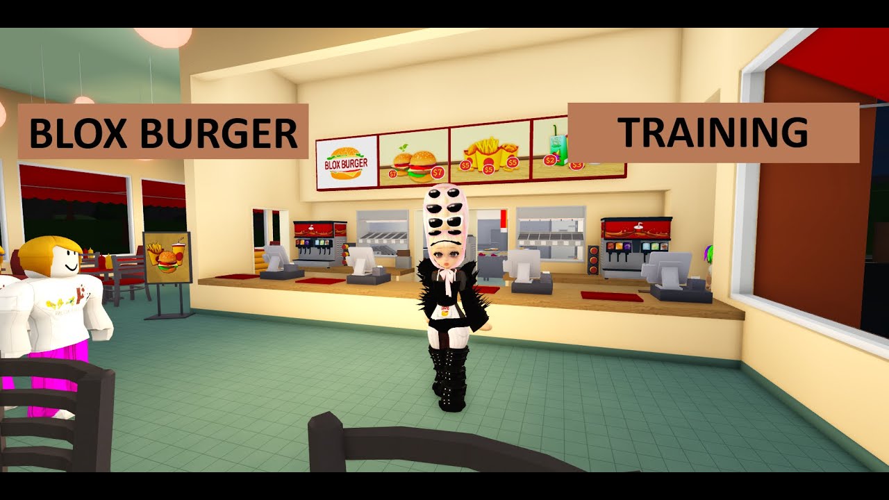 How-to Blox Burger kitchen job - YouTube