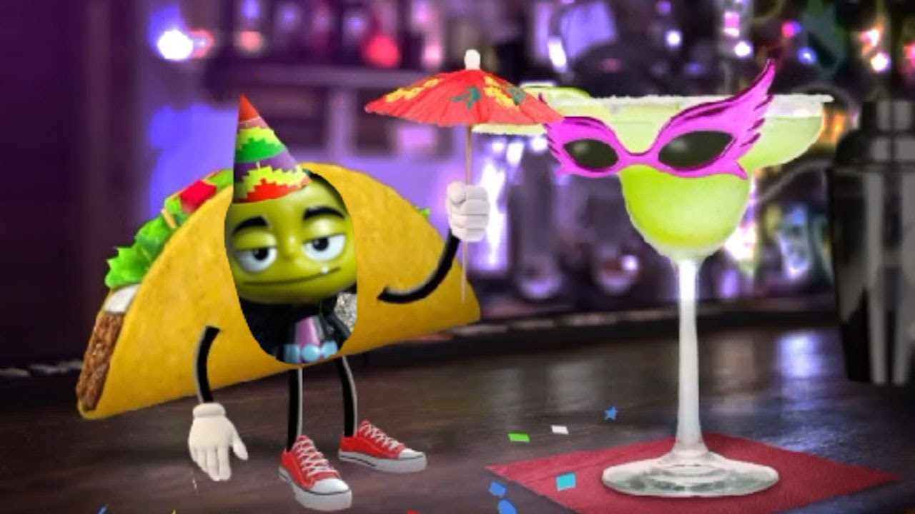 BBRAE Beast Boy and Raven are Dancing Taco's Teen Titans GO! - YouTube