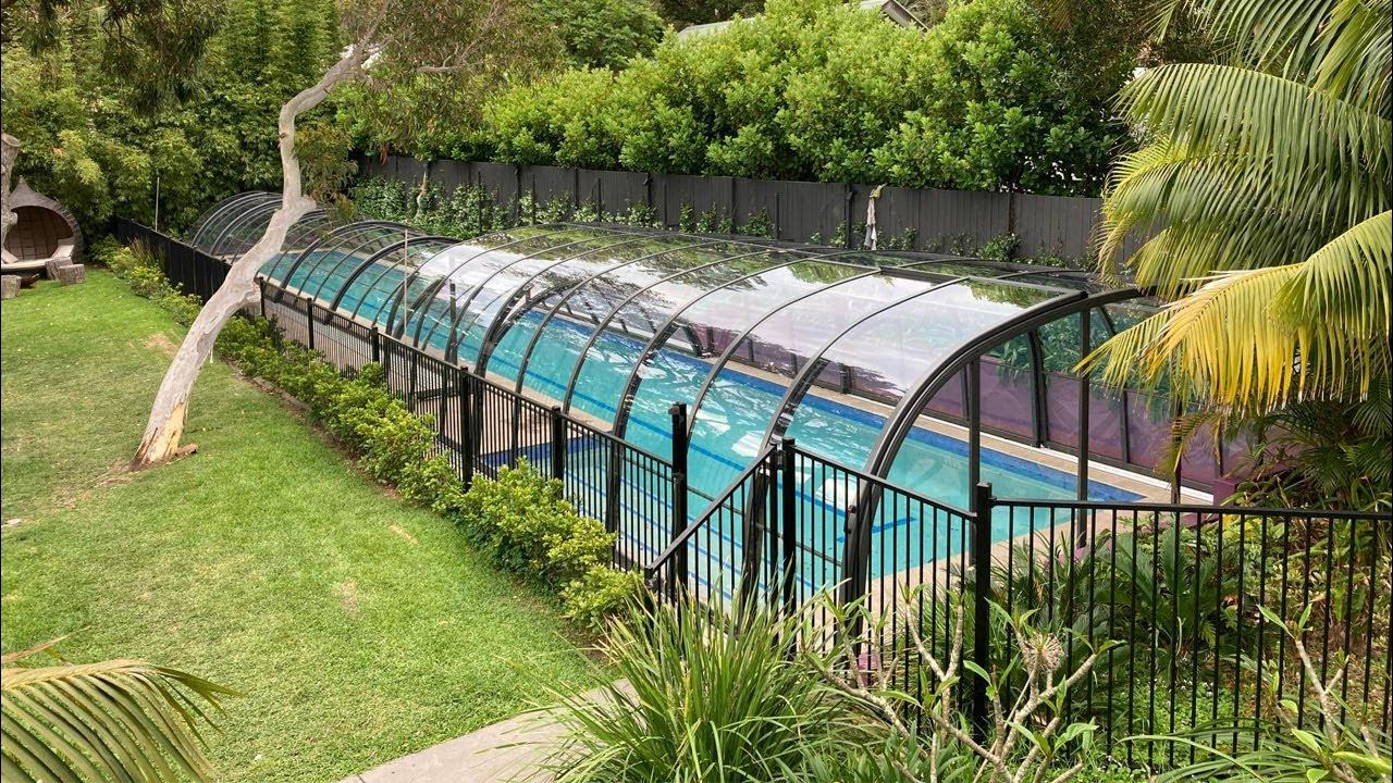 Lap Pool Retractable Enclosure. Let's get the most out of your lap pool, swim all year round ...