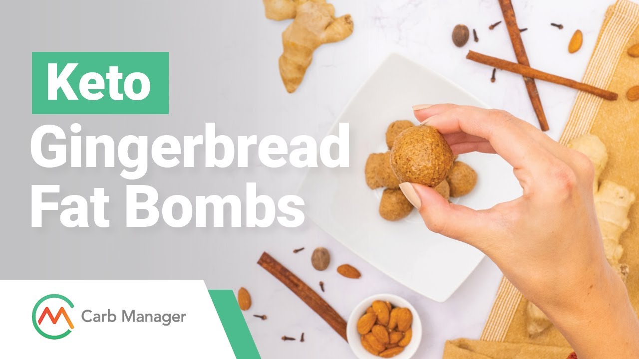 Keto Gingerbread Fat Bombs Recipe - YouTube