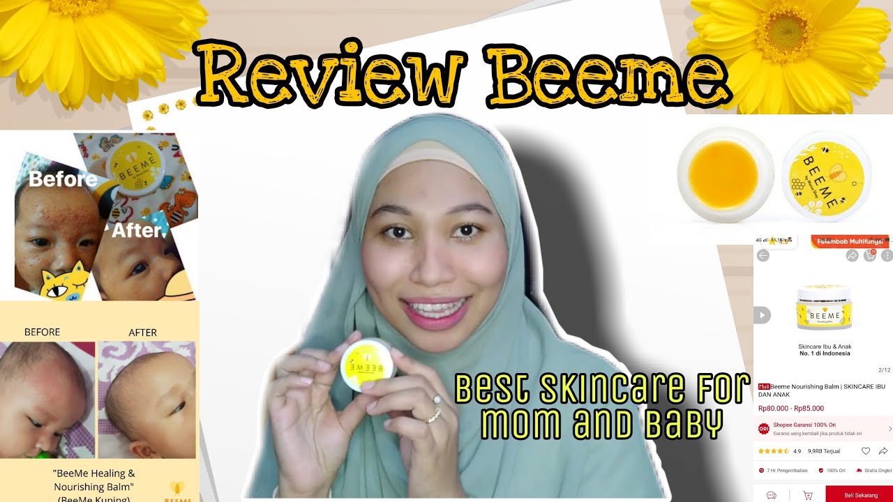 REVIEW BEEME NOURISHING BALM |SKINCARE FOR MOM AND BABY - YouTube