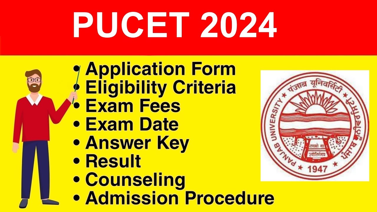 PUCET 2024 - Application form, Eligibility Criteria, Exam Date ...