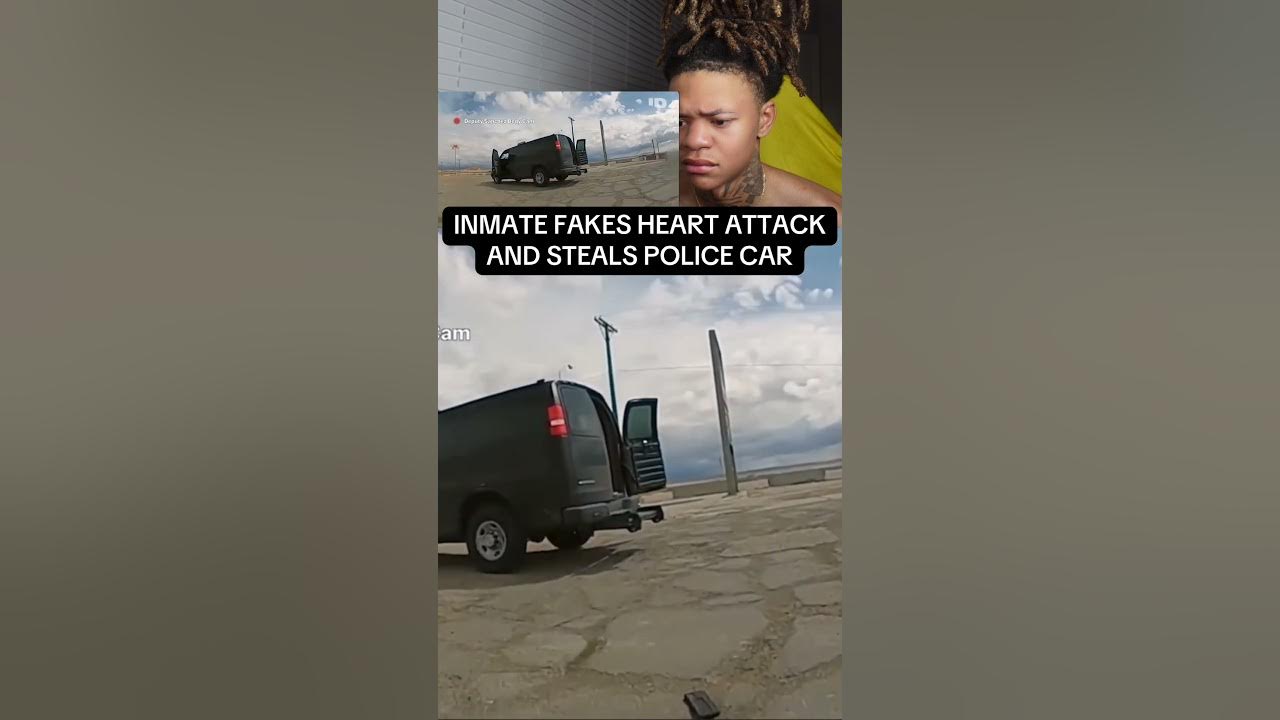 INMATE FAKES HEART ATTACK & ATTACKS POLICE OFFICER - YouTube