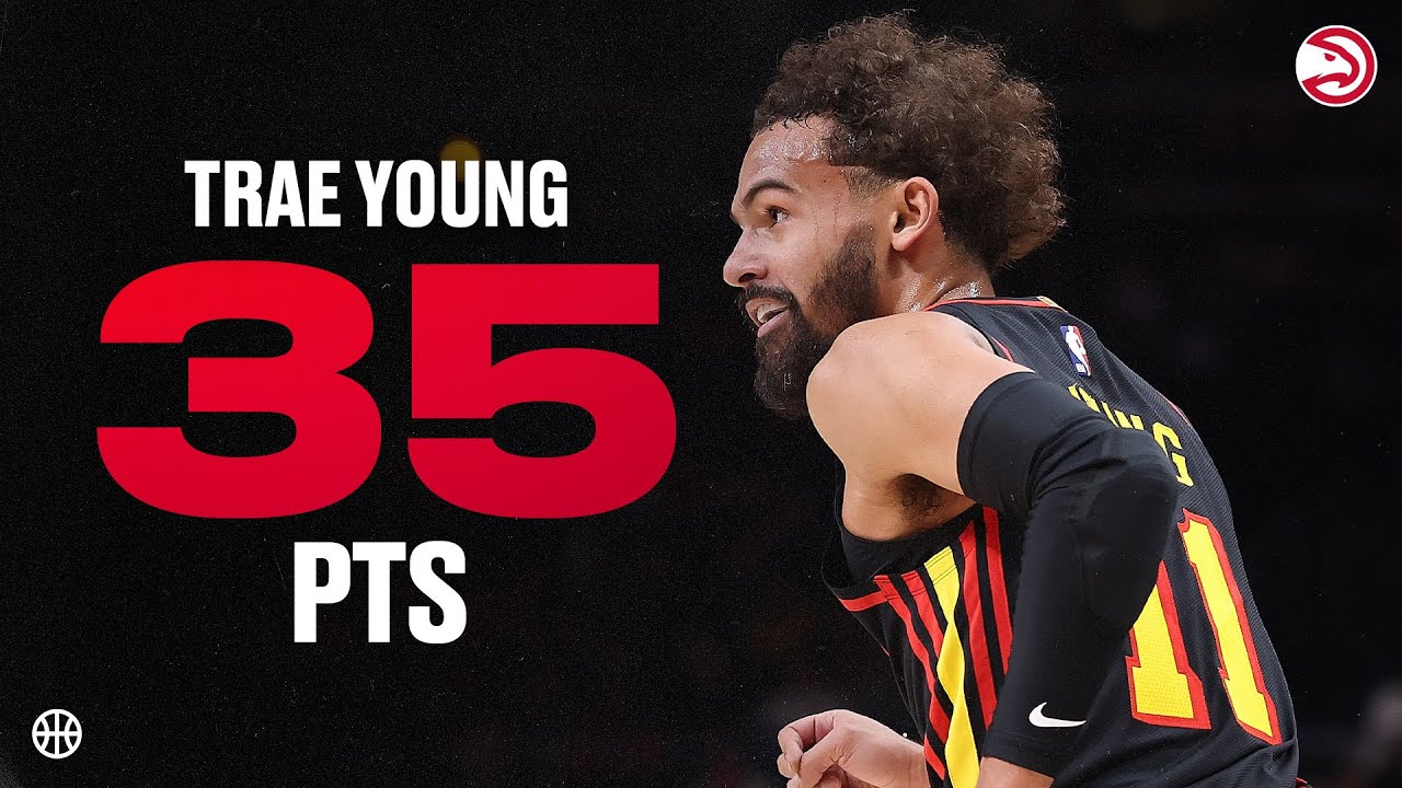 Trae Young drops 35 Points in first game back at State Farm Arena since ...