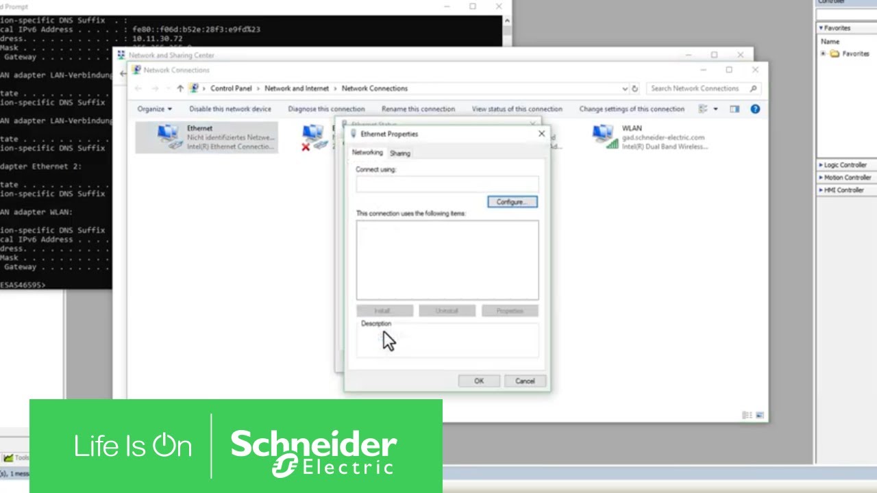 How to Change the Computer's IP Address | Schneider Electric Support ...