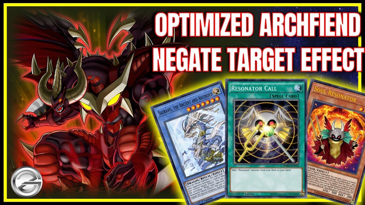 Archfiend Dragon Deck with Target Effect Negation – Best Build to Outs ...
