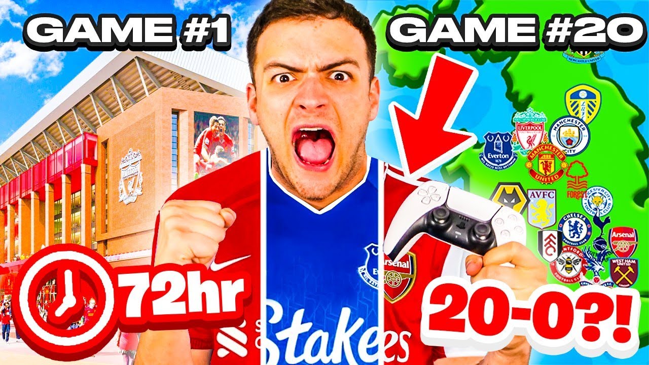 I Played FIFA at EVERY PREMIER LEAGUE STADIUM.. IN REAL LIFE!! - YouTube