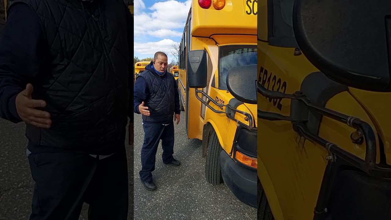 nyc small bus pre trip inspection N1 - YouTube
