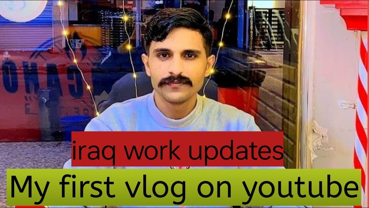 My first vlog on youtube about iraq information - YouTube