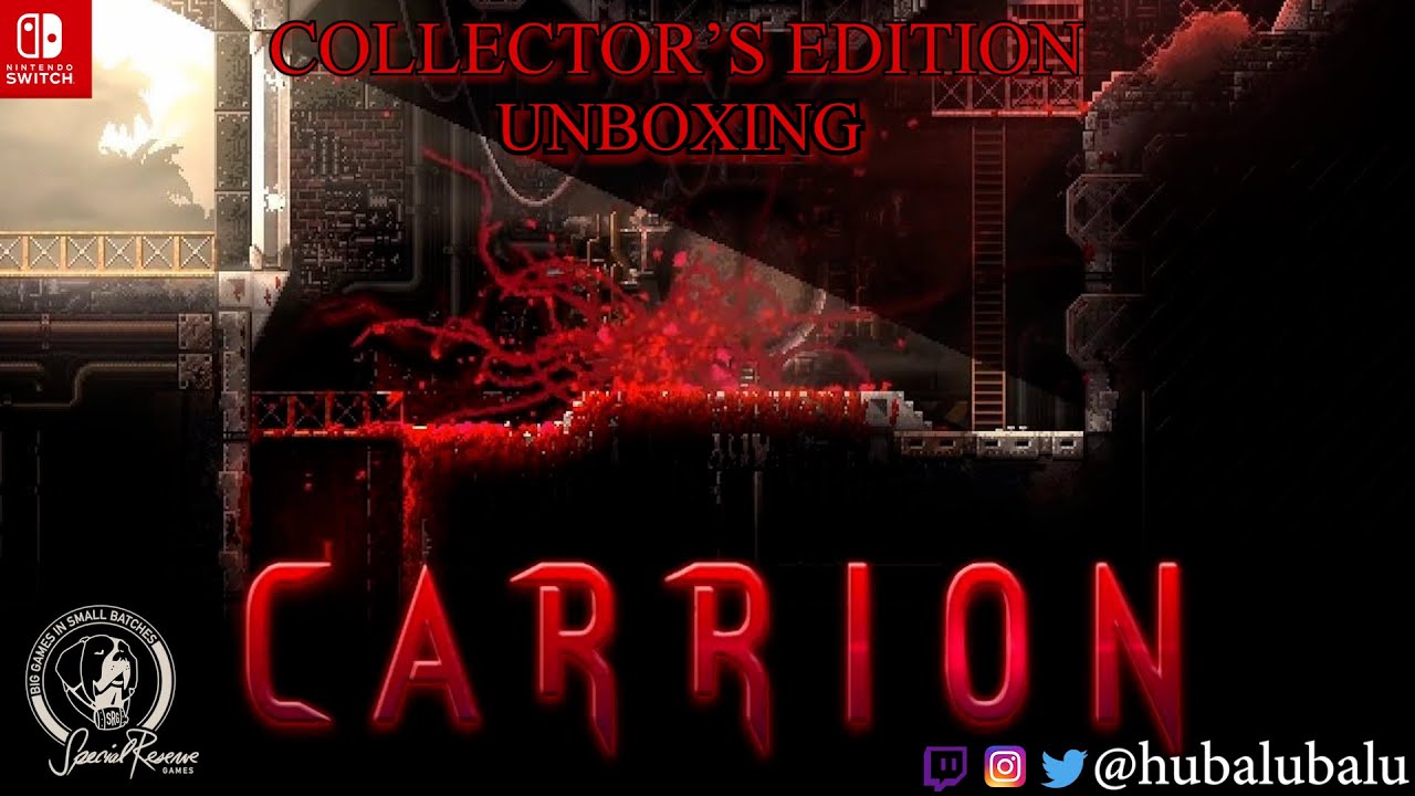 CARRION Collector's Edition - Special Reserve Games Nintendo Switch ...