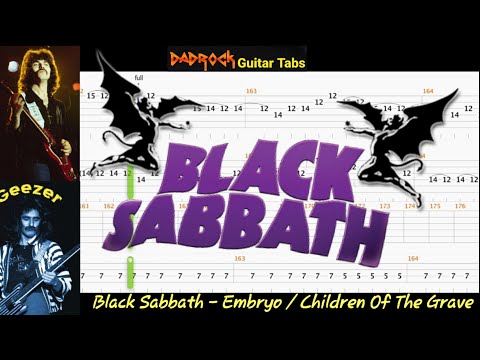 Embryo - Children Of The Grave - Black Sabbath - Guitar + Bass TABS ...
