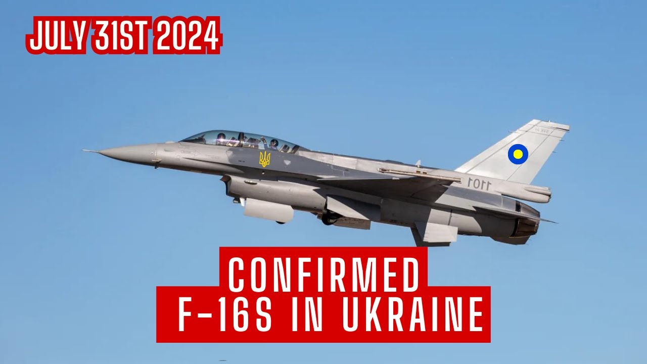 Ukraine Receives First Batch of U.S. F-16 Fighter Jets! 🇺🇦 - YouTube