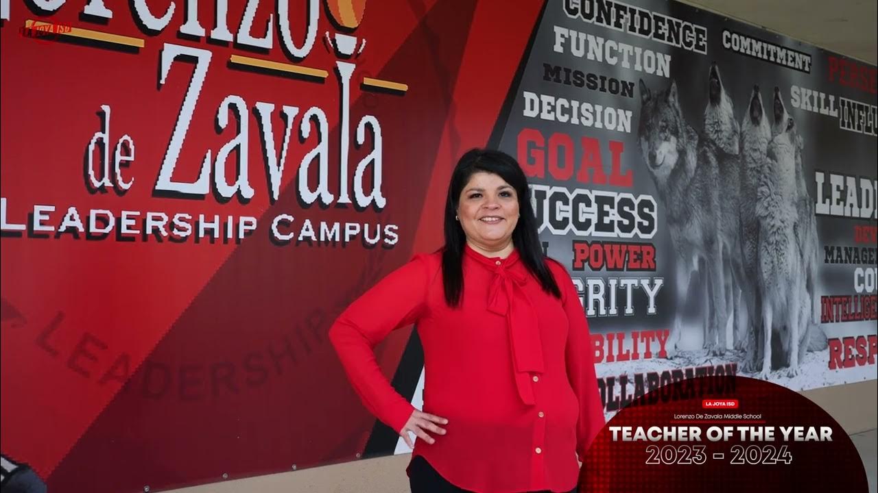 Campus Teacher of the Year / Lorenzo De Zavala Middle School - YouTube