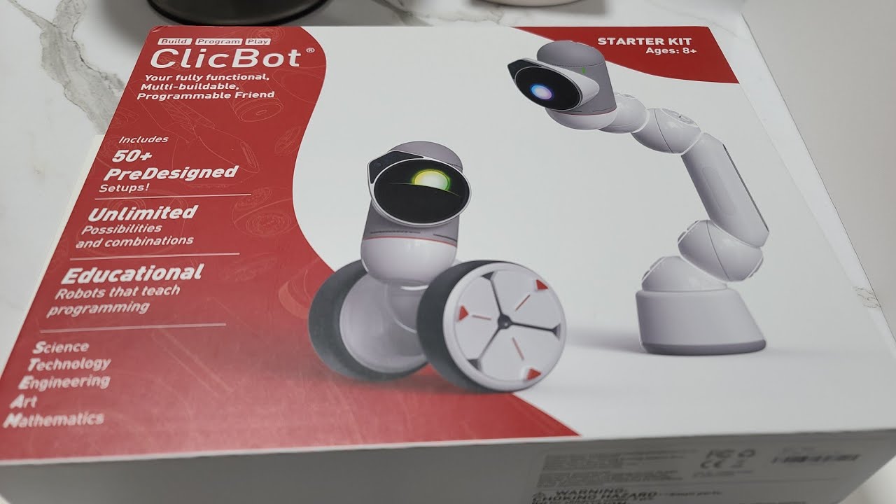 먹고자장TV-[장][로봇] 클릭봇 스타터 키트 언박싱 ClicBot Starter Kit UNBOXING 내맘 대로 조립하는 ...
