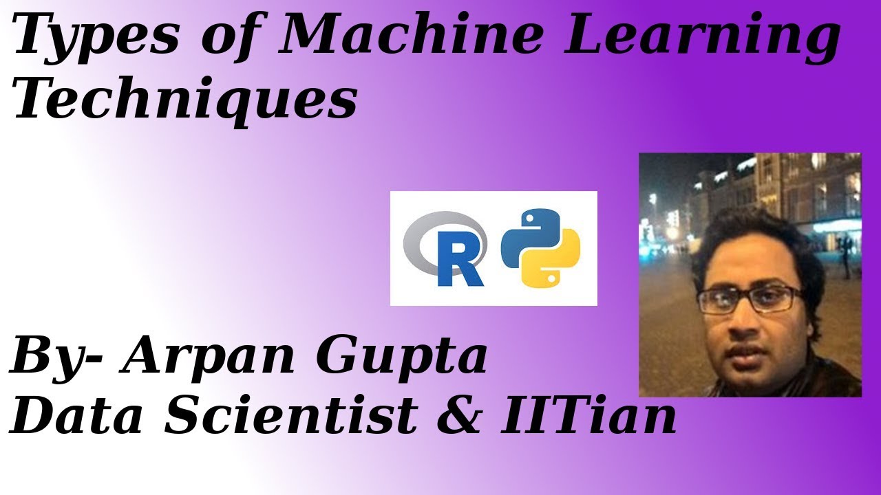 Types of Machine Learning Techniques - YouTube