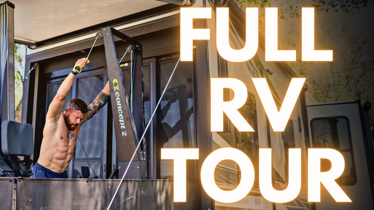 How We've Made This RV Our Home & Gym - YouTube