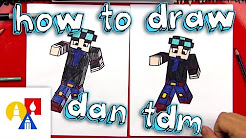 How To Draw Minecraft - YouTube