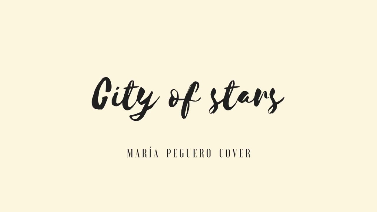 City of stars - María Peguero cover - YouTube