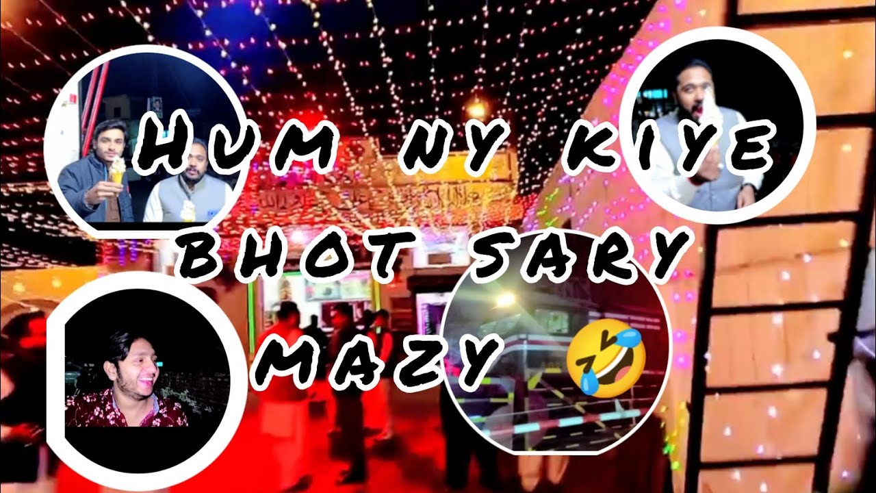 Hum ny kiya bhoat he enjoy | gol ghapy khany ky bad hum ny khai ice ...