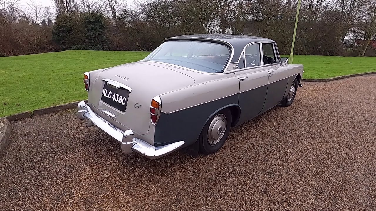 1965 Rover P5 Coupe 3 Litre - YouTube