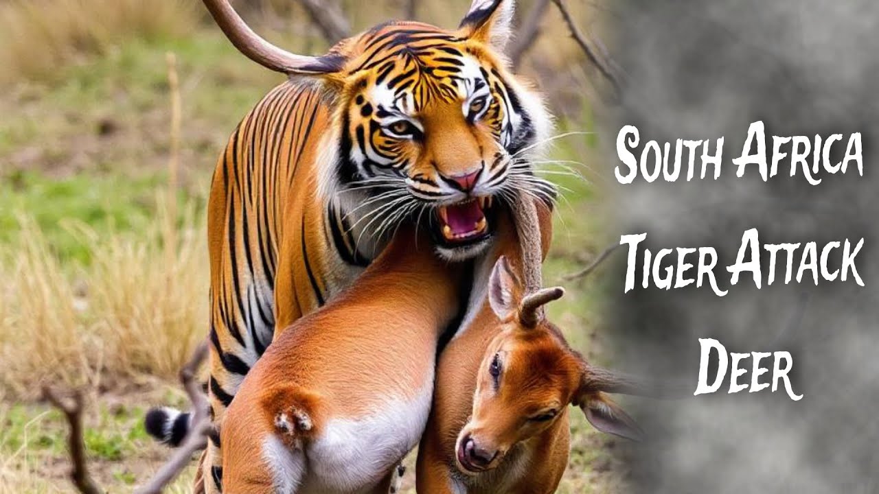 SOUTH AFRICA ATTACK TIGER/SOUTH AFRICA FAMOUSE ANIMAL - YouTube
