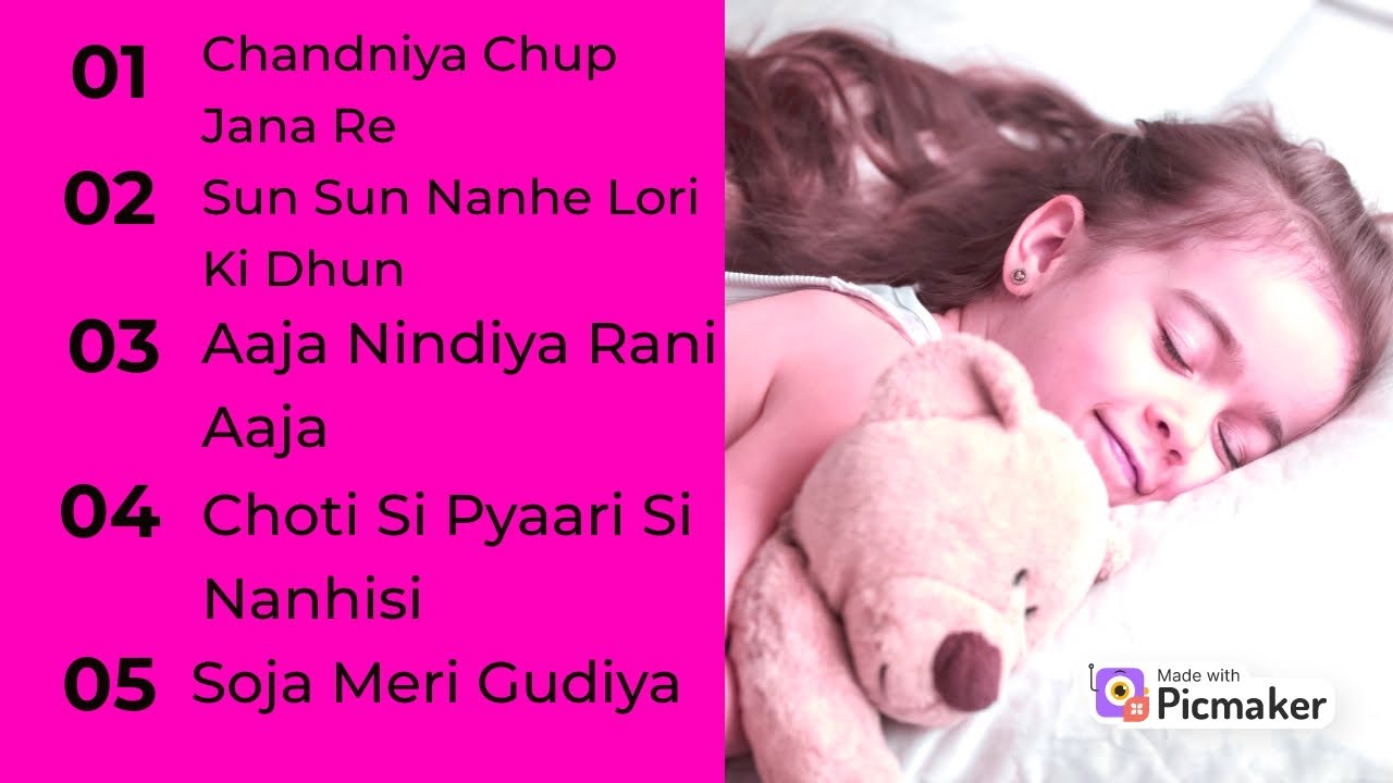 Best Lori for Your Baby Girl || Top Hindi Lori Songs for Baby Sleep ...