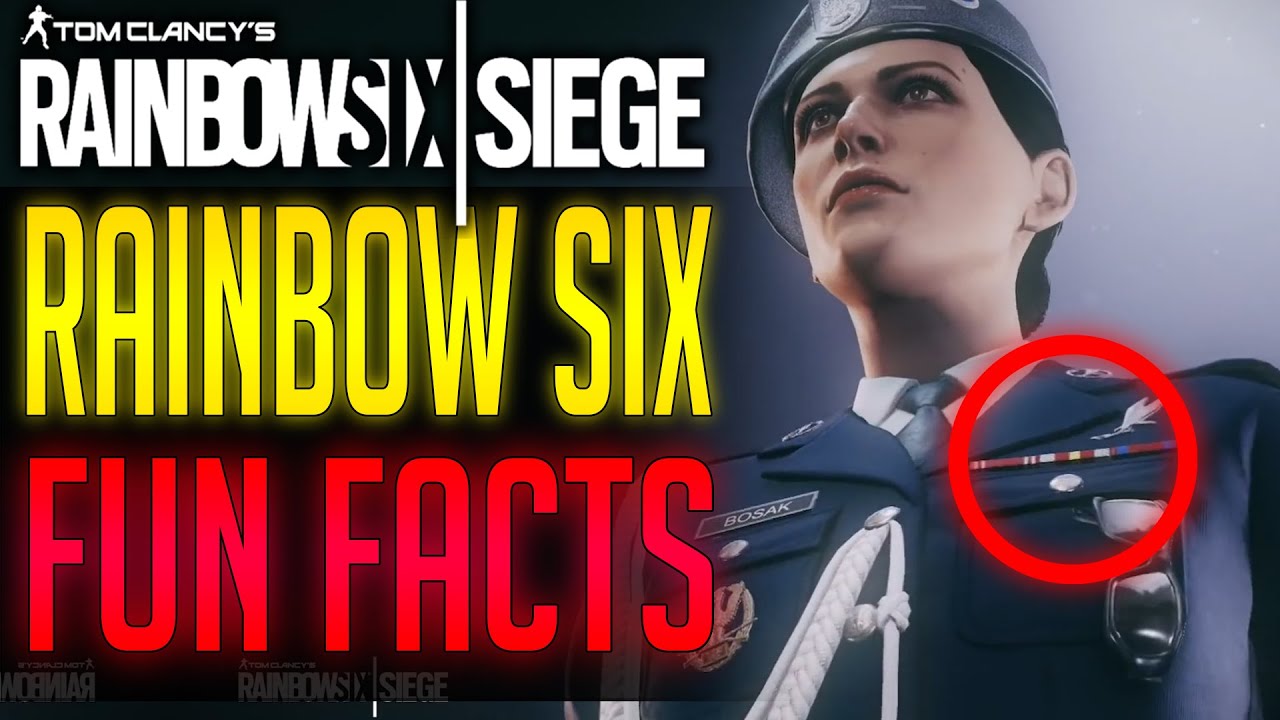 FUN FACTS | Rainbow Six Siege - YouTube