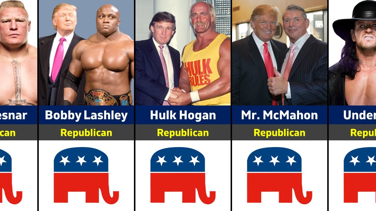 WWE Wrestlers You didn't Know Were Republicans - YouTube