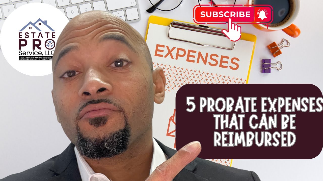 Ep 175 | 5 Probate Expenses That Can Be Reimbursed | NC Probate - YouTube