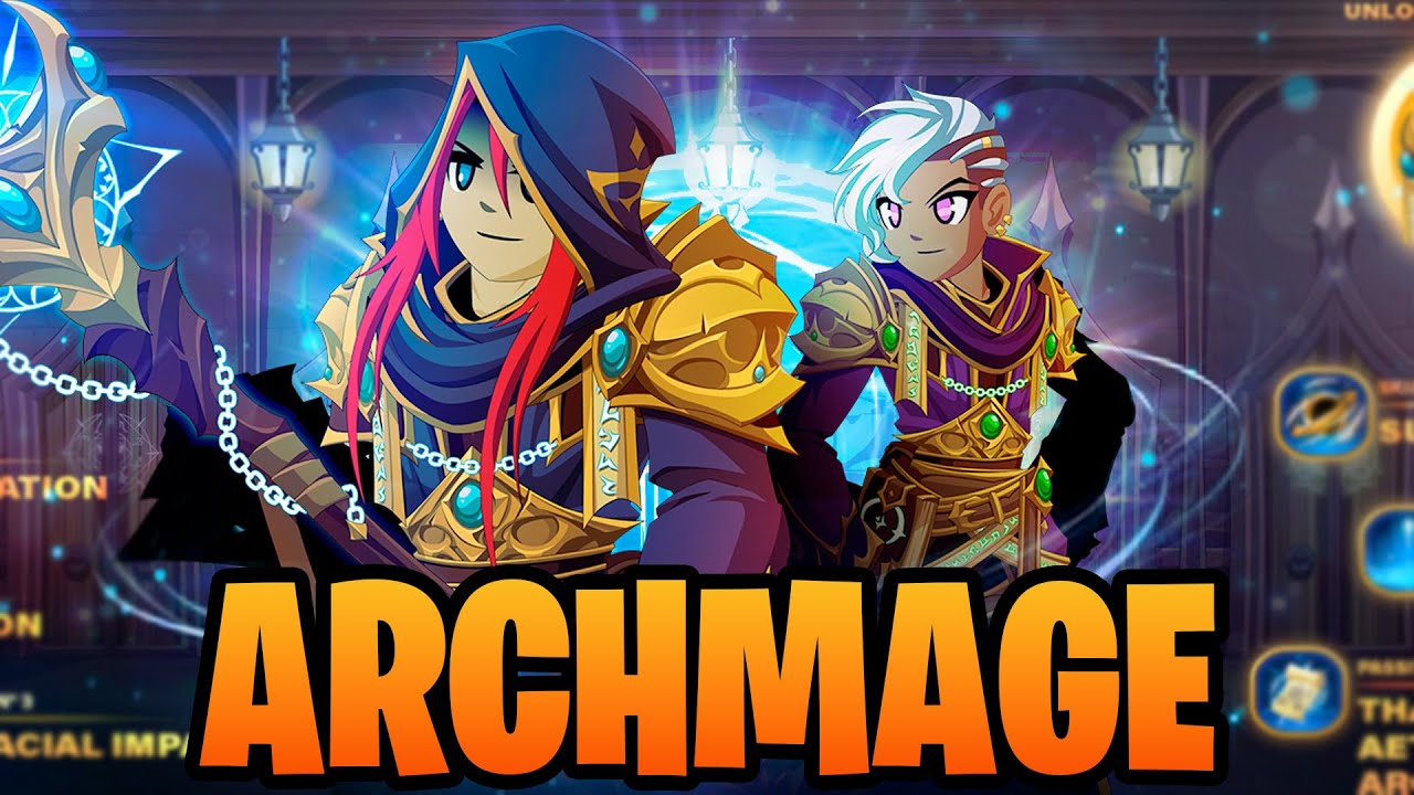 ArchMage CLASS! Farm AQWorlds (Buffed Droprates) !sound - YouTube