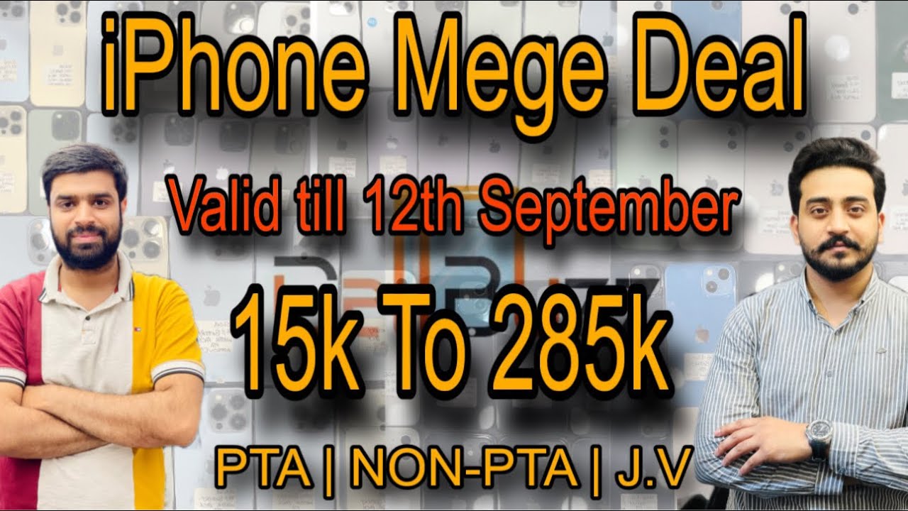 Used iPhone Mega Deal 15k To 285k | Second Hand iPhone deal | Best ...