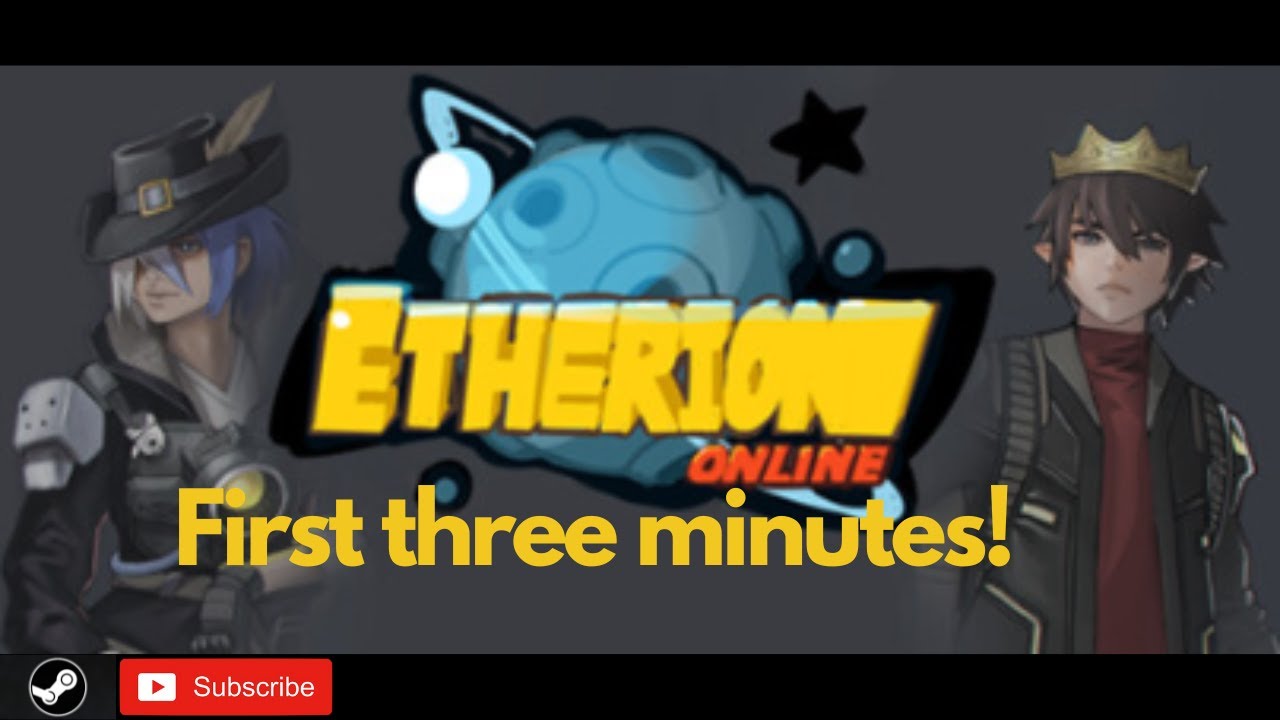 Etherion Online Gameplay - First Three Minutes - Dont know what was ...