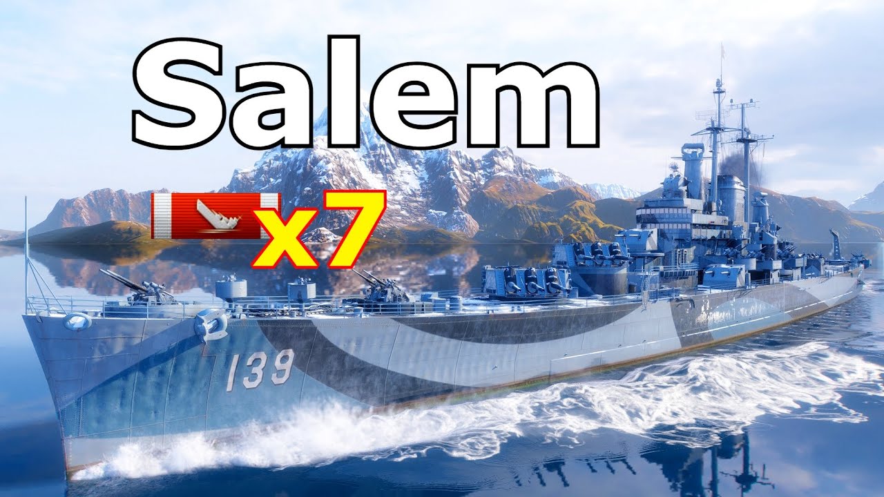 World of WarShips Salem - 7 Kills 302K Damage - YouTube