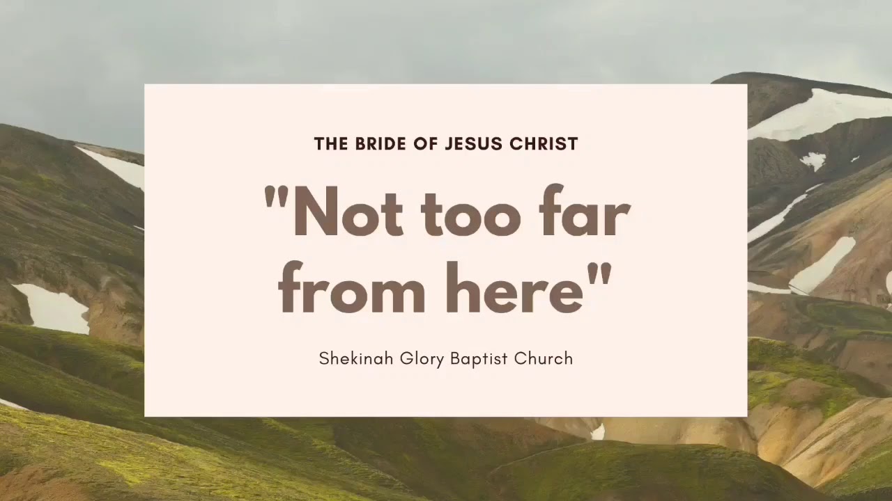 Not Too Far From Here - YouTube