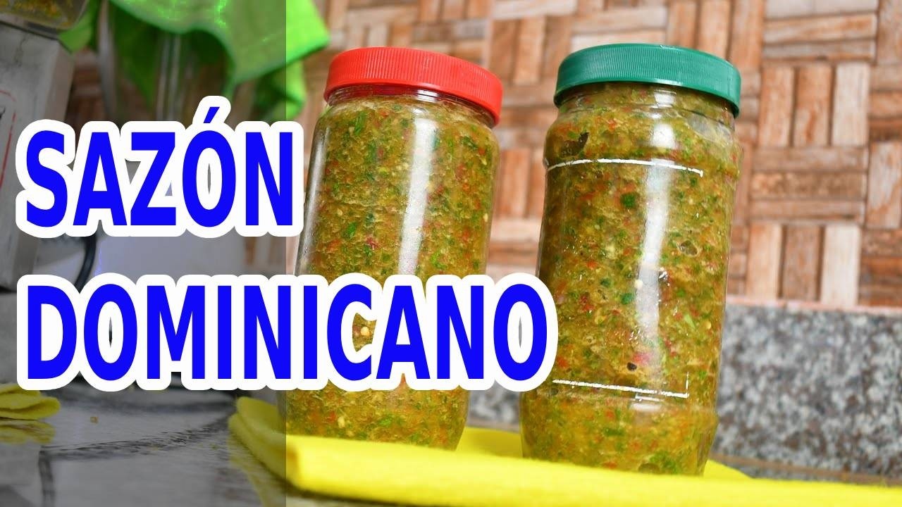 Como hacer sazon casero dominicano paso a paso - YouTube