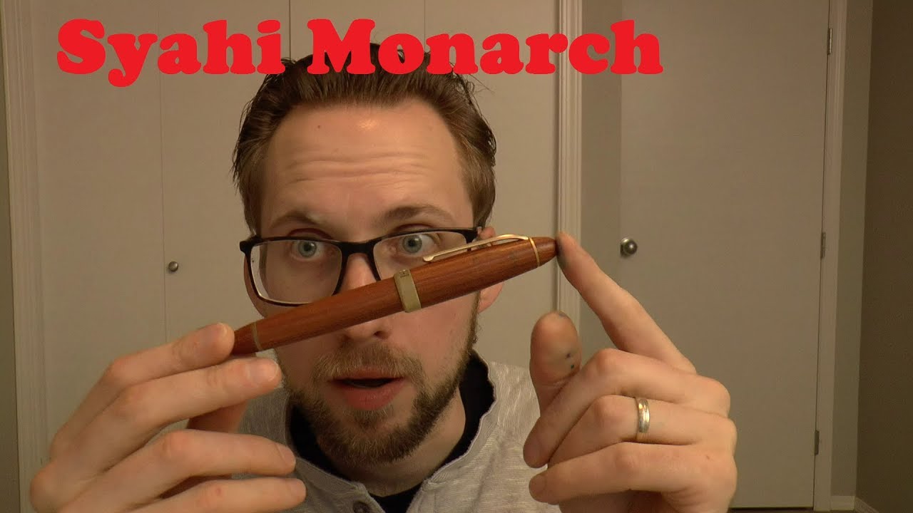 Syahi Monarch Fountain Pen Review - YouTube
