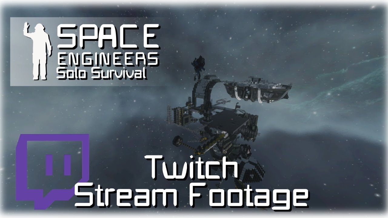 Space Engineers • Solo Survival • Streaming • Tortwing And Oxygen Farm ...