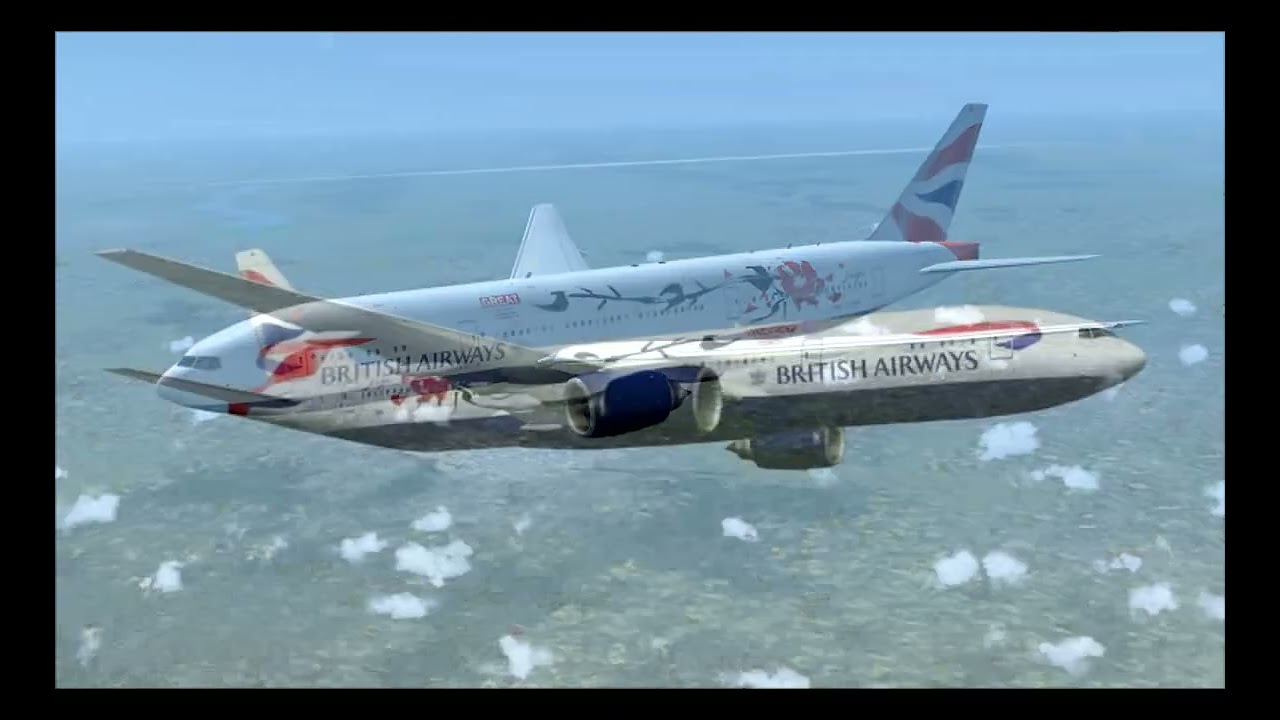 BA123 777-200ER BRITISH AIRWAYS LONDON - DOHA - YouTube