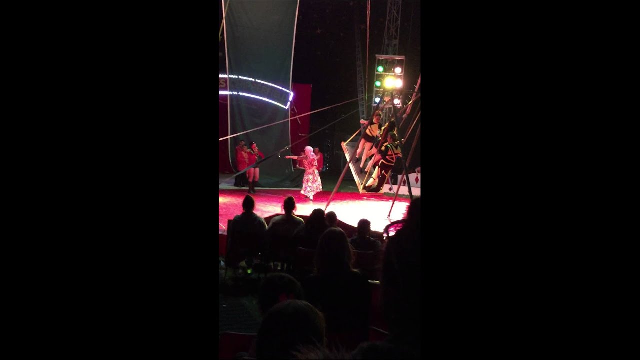 Charles chipperfield circus 1st may 2015 - YouTube