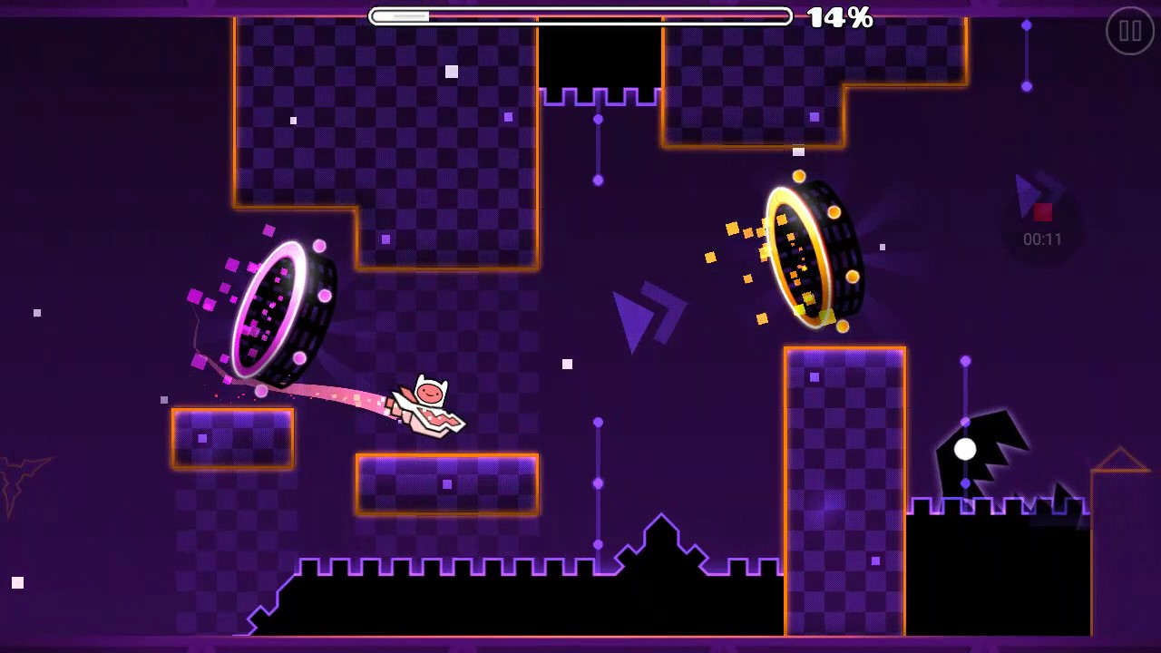 Simple Jump (Daily Level) | Geometry Dash World - YouTube