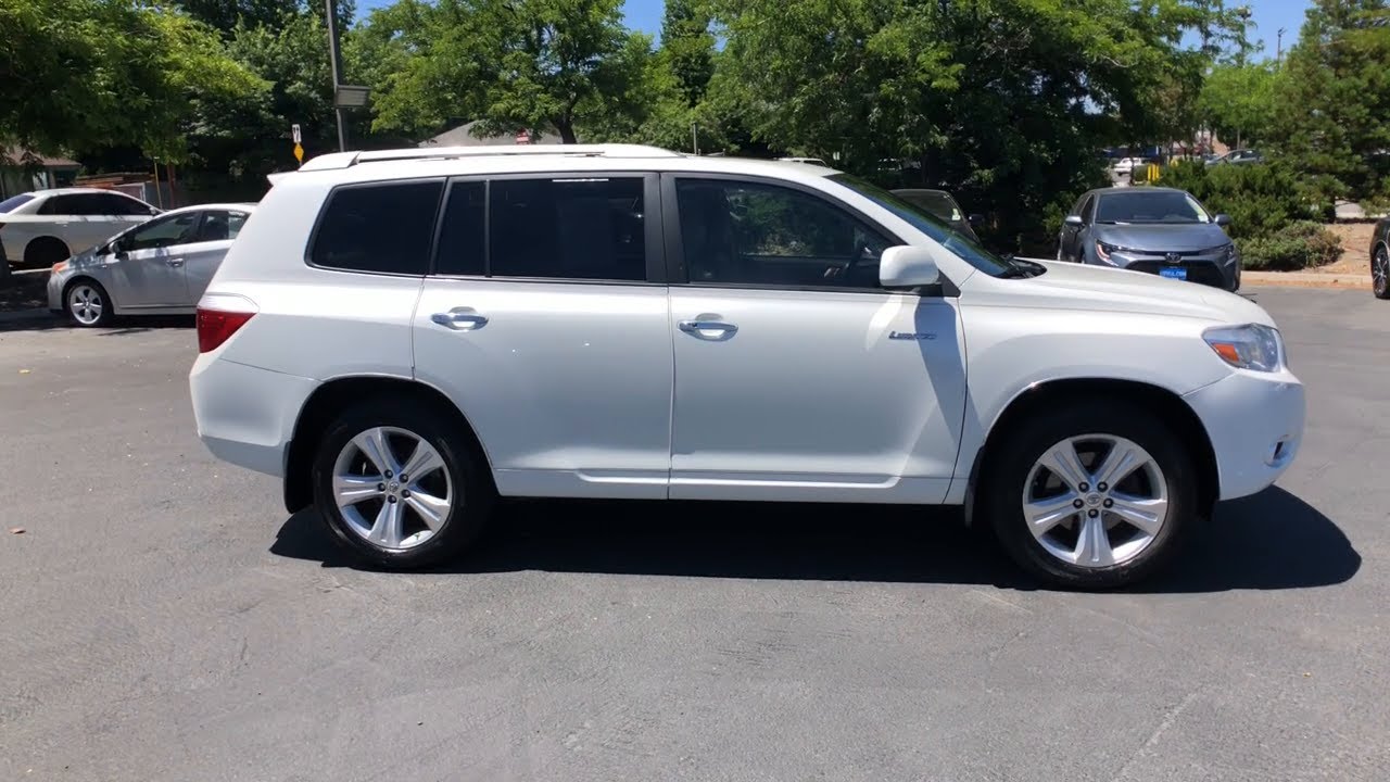2008 Toyota Highlander Northern Nevada, Reno, Lake Tahoe, Carson City ...