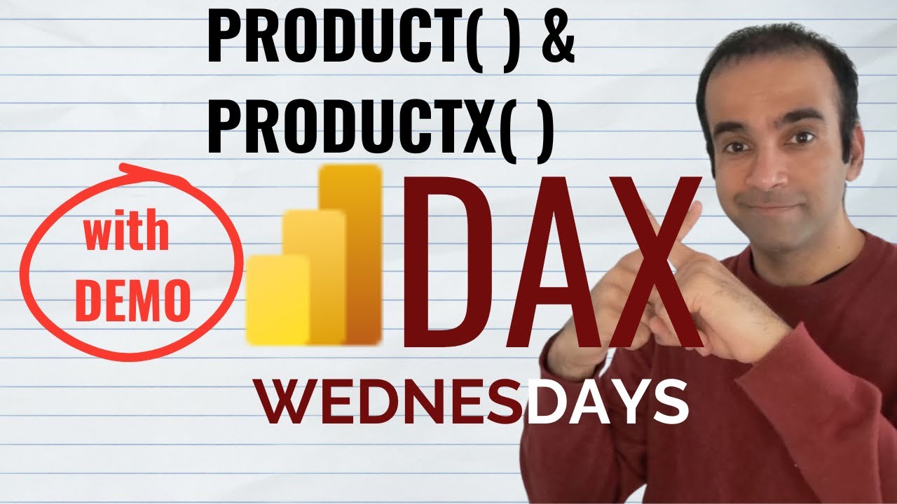 DAX Function PRODUCT & PRODUCTX | Learn How to Use PRODUCT & PRODUCTX ...