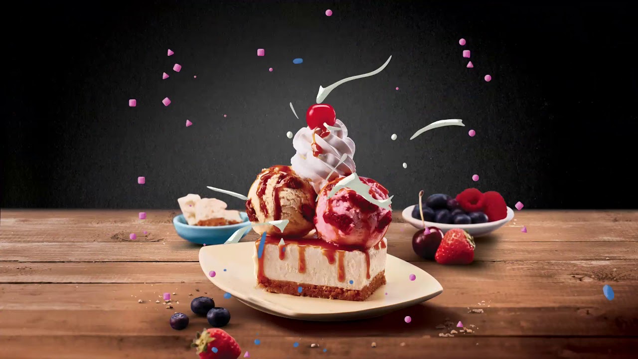New York Cheesecake Sundae - YouTube