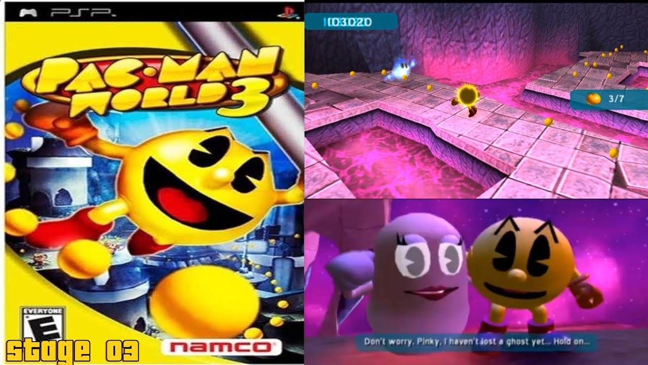 Pac Man World 3 Psp, Stage 03 - YouTube