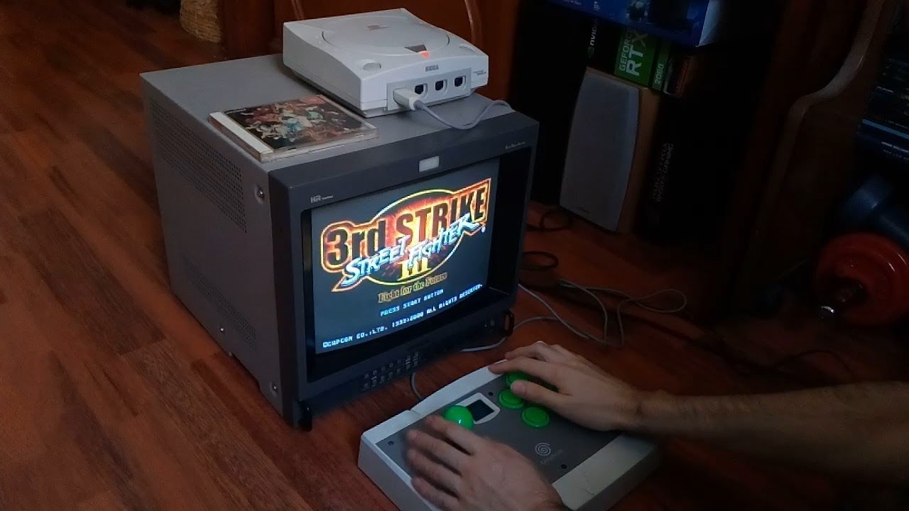 Street Fighter III 3 Third Strike - Arcade Stick Dreamcast Gameplay ...