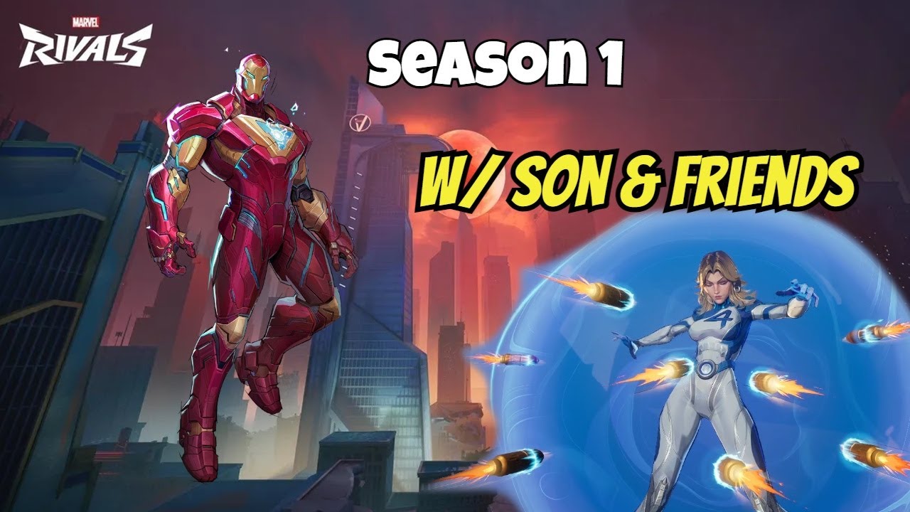 We Dive into MARVEL Rivals Season 1 with My Son! - YouTube